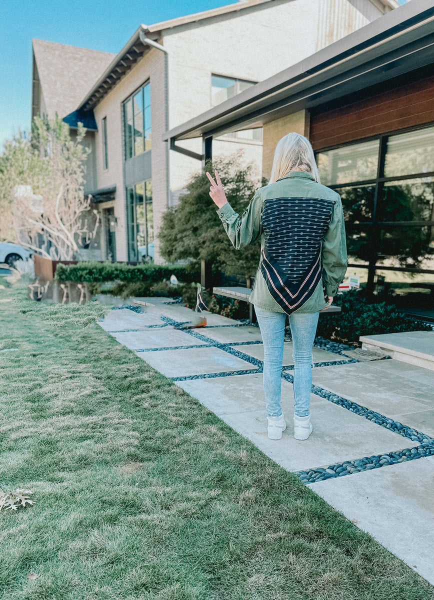 Vintage 1960's Jungle Jacket + Gucci Scarf – Abby Egan Designs